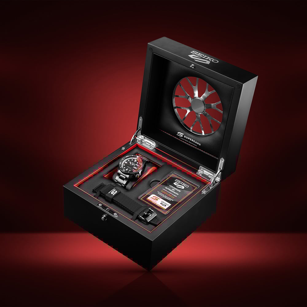 Seiko SRPJ95K Supercars Collaboration Limited Edition – Watch Depot