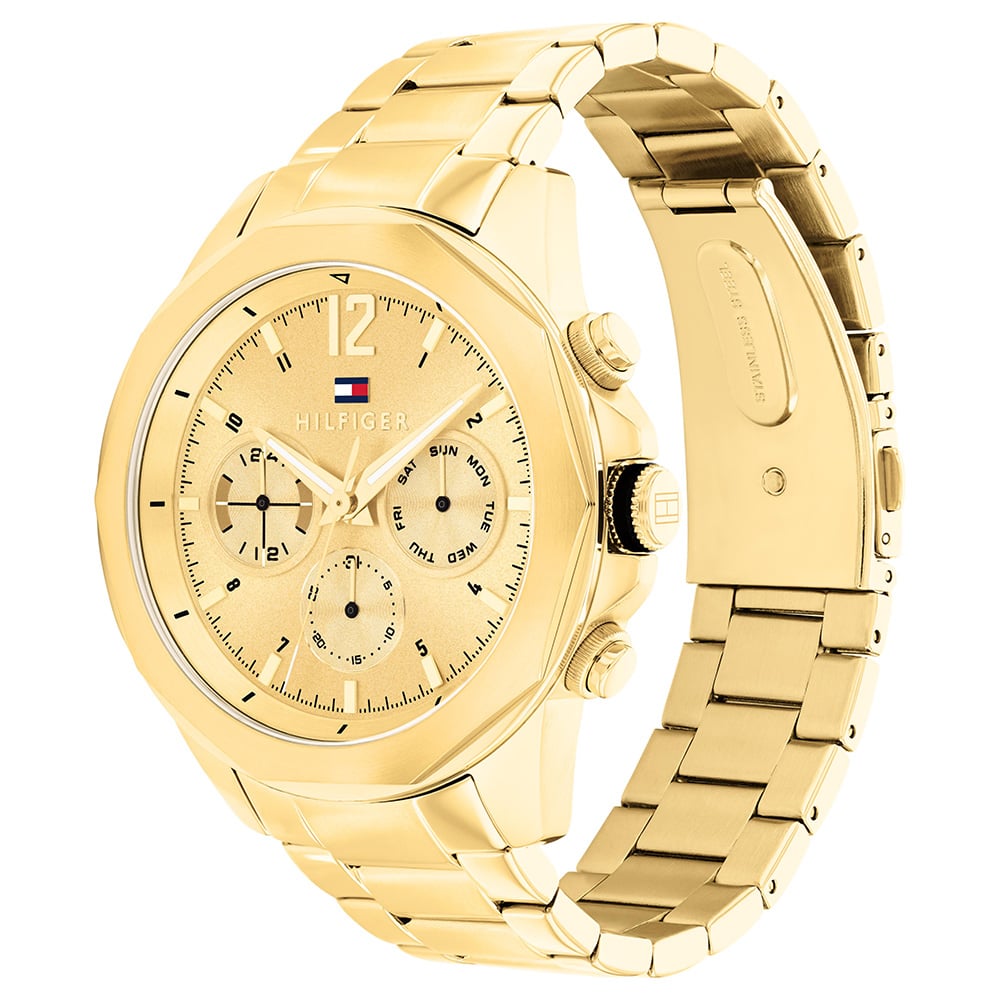Tommy Hilfiger 1792060 Lars Gold Tone Womens Watch – Watch Depot