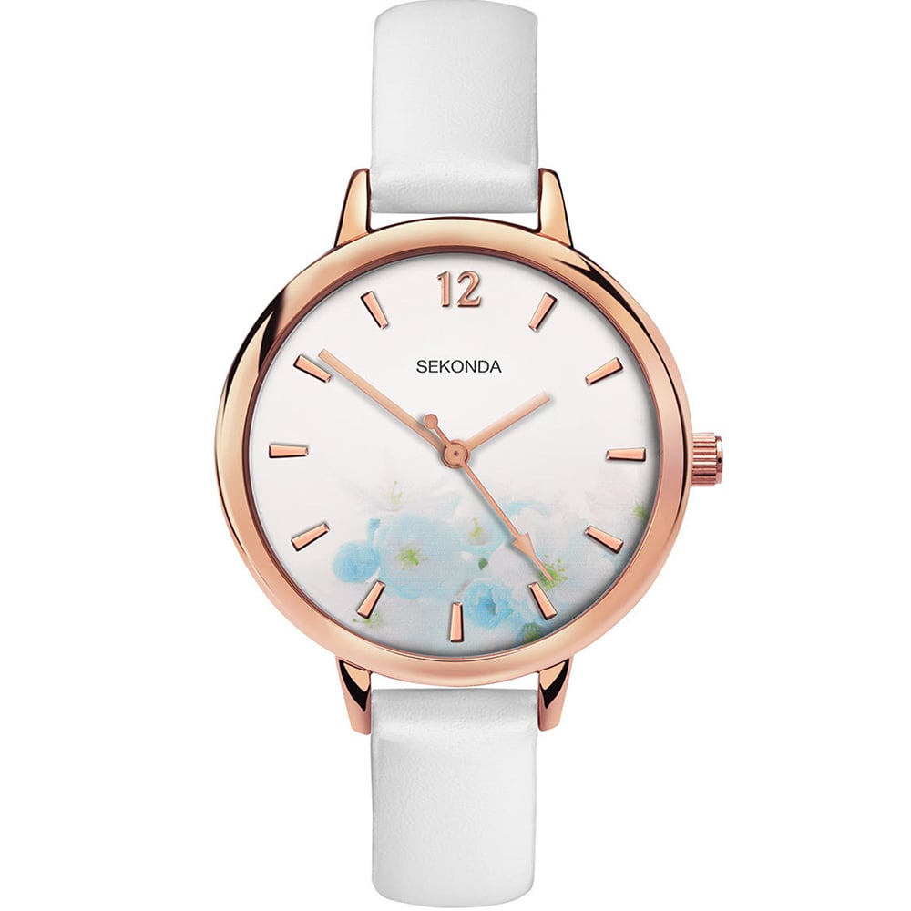 Sekonda SK2623 White Leather Womens Watch – Watch Depot