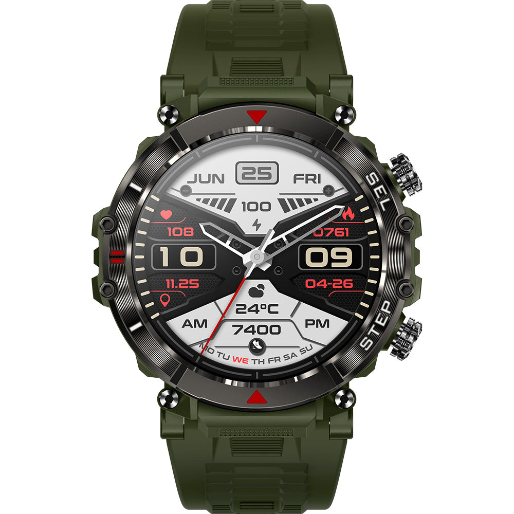 Active Pro Call+ XL Connect Smart Watch with 3 Band Options Grey ...