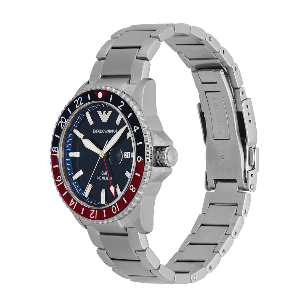 Emporio Armani World Explorer AR11590 Diver GMT – Watch Depot