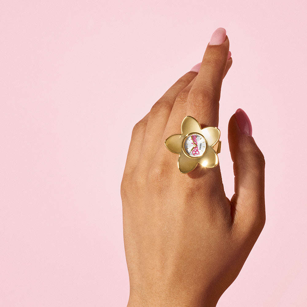 Fossil Barbie LE1175 Flower Ring Watch – Watch Depot