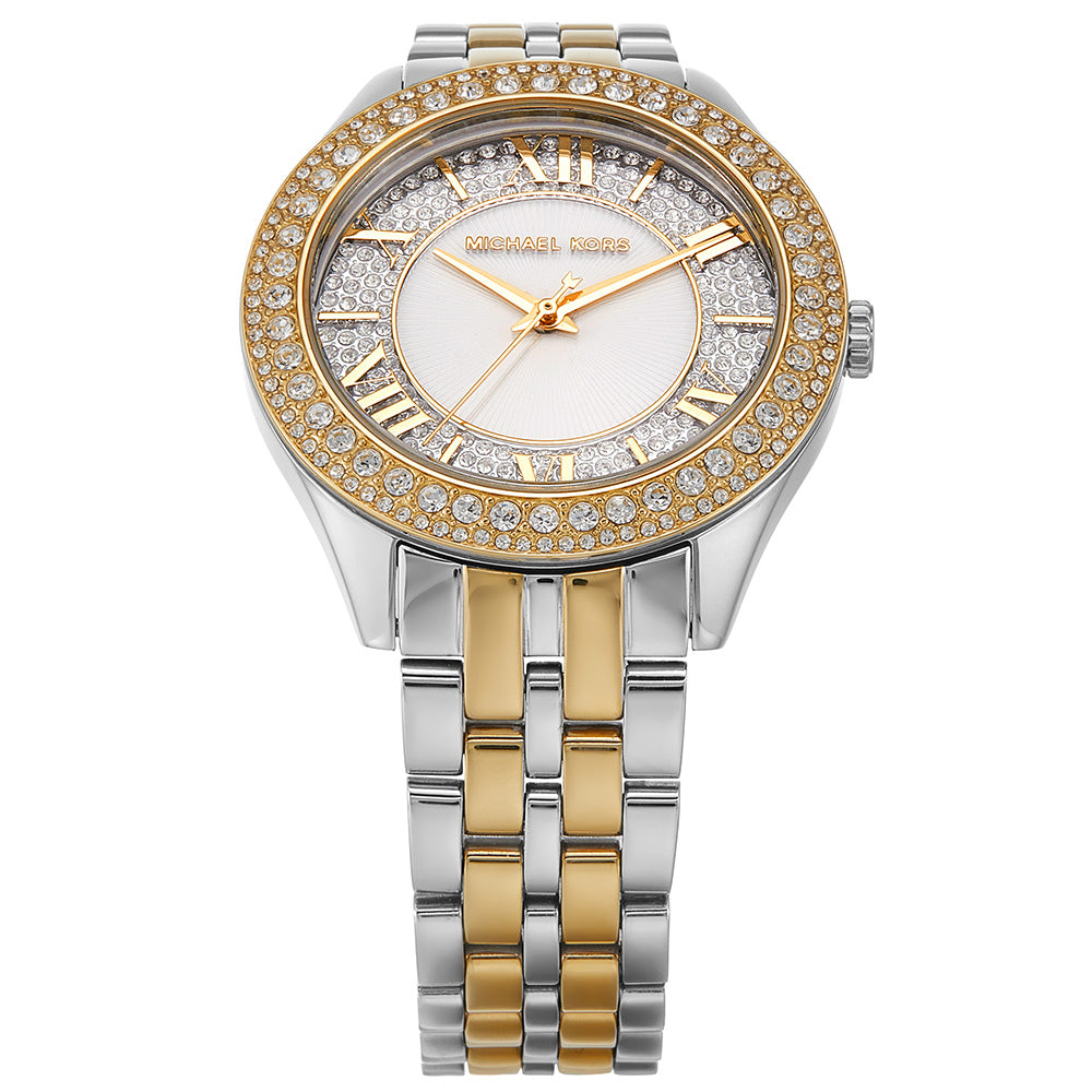 Michael Kors MK4811 Harlowe Two Tone Ladies Watch – Watch Depot