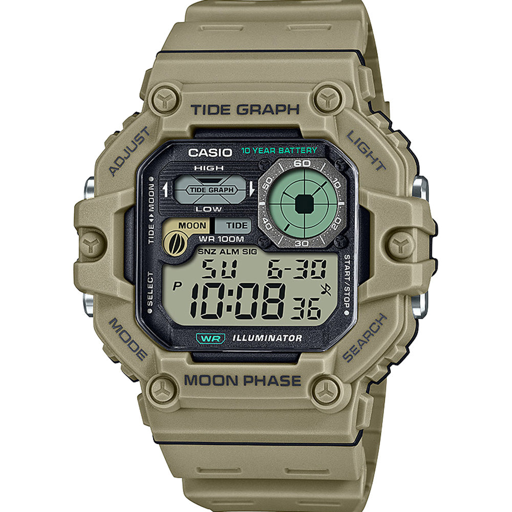Casio WS1700H-8A Tide Graph Digital Watch – Watch Depot