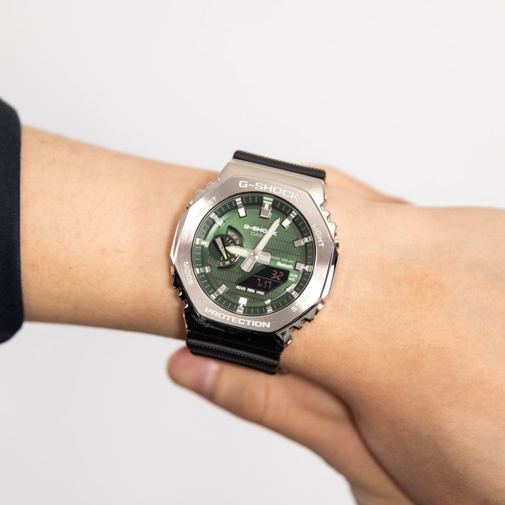 G-Shock GBM2100A-1A3 Metal Covered Bluetooth 'CasiOak' – Watch Depot
