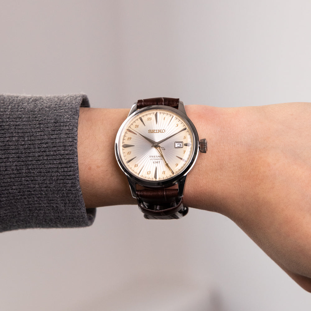 Seiko Presage SSK041J Cocktail Time GMT – Watch Depot