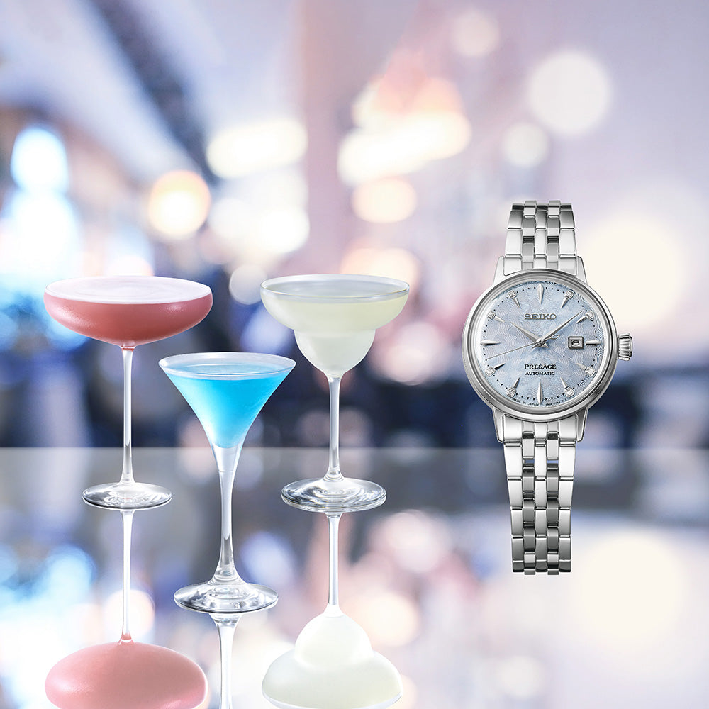 Seiko Presage SRE007J 'Skydiving' Cocktail Time – Watch Depot