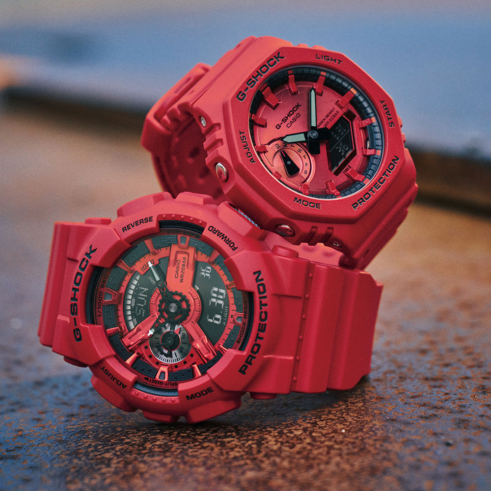 G-Shock Iconic Red GA110RRB-4A– Watch Depot