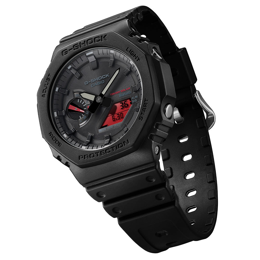 G-Shock Black & Red GAB2100BBR-1A 'CasiOak' – Watch Depot