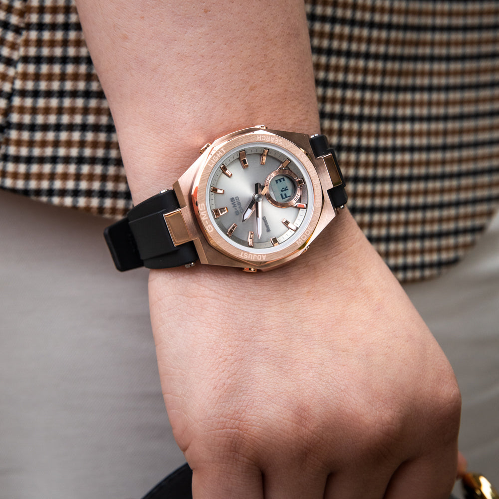 Baby-G MSG-B100G-1A Solar Bluetooth – Watch Depot