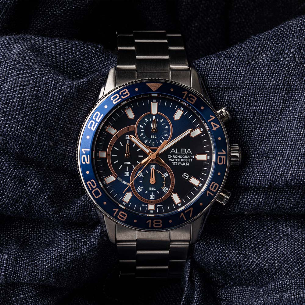 Alba AM3845X1 Chronograph – Watch Depot