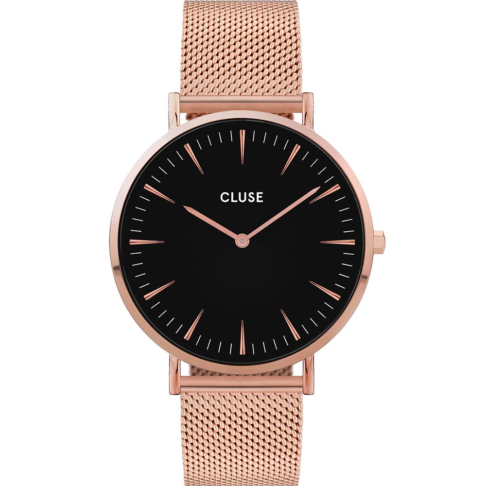 Cluse CW0101201003 Boho Chic Rose Tone Mesh Womens Watch – Watch Depot