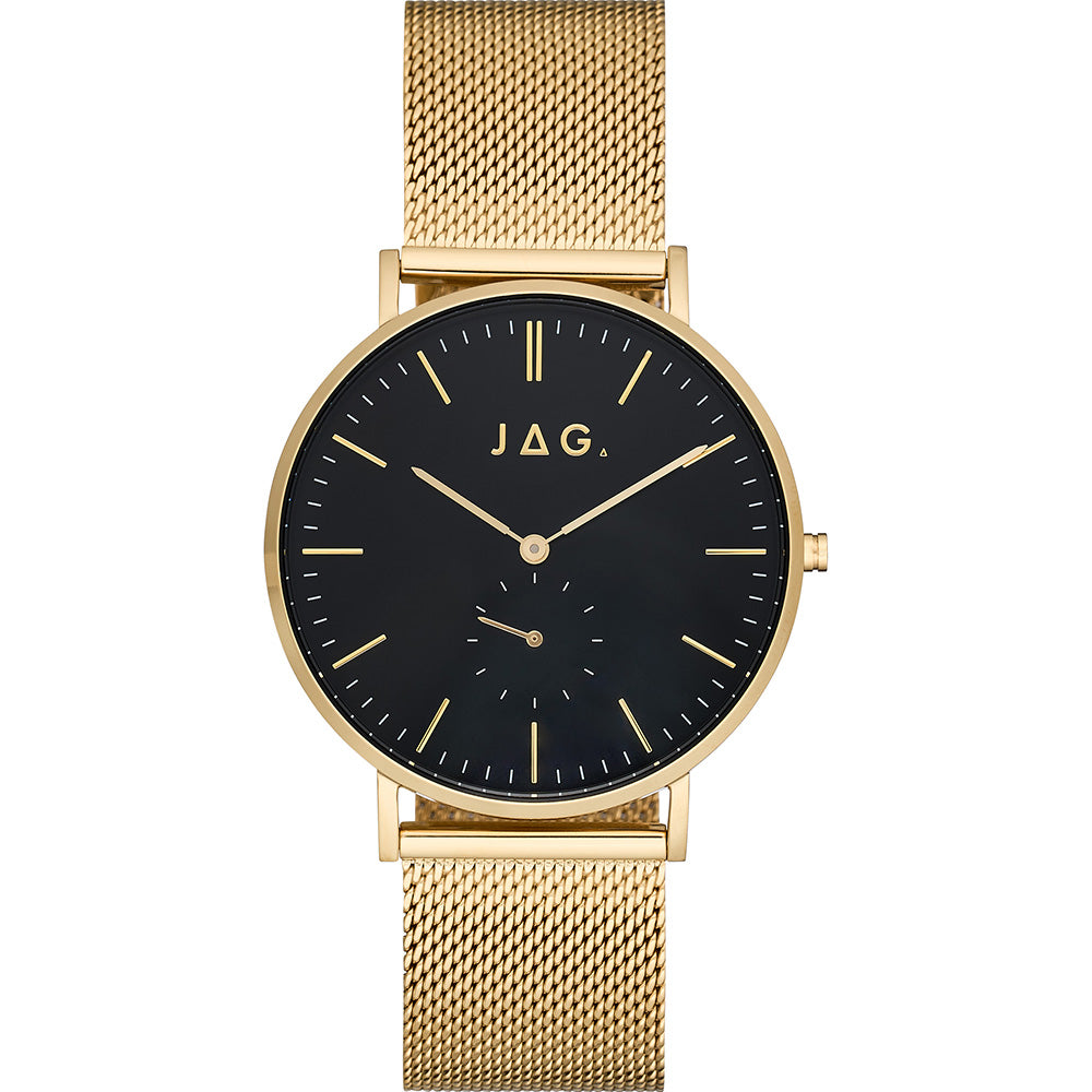 Jag BD990154G-JA10 Gold Tone Mesh Mens Watch – Watch Depot