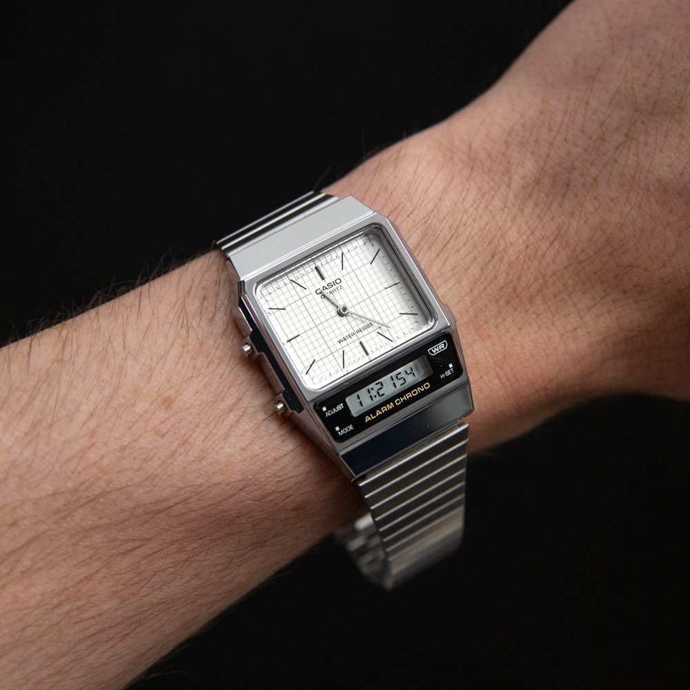 Casio AQ800E-7A Outside Combi Watch – Watch Depot