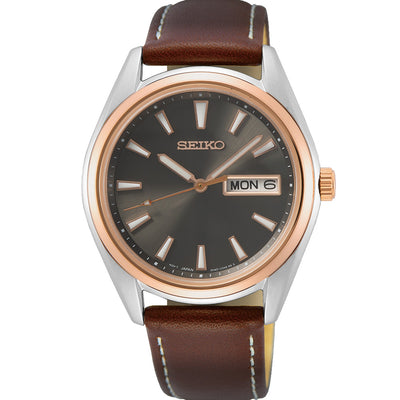 Seiko Leather Watches - Buy Online | Watch Depot