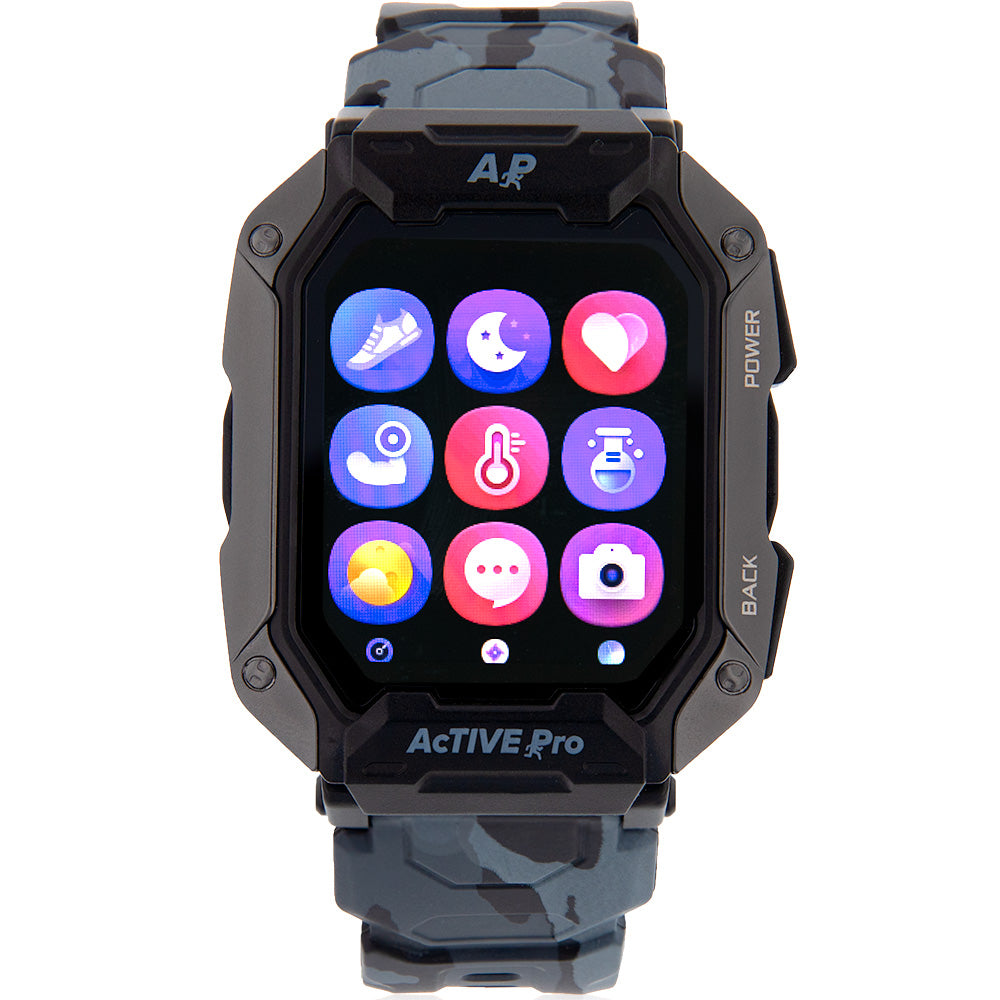 Active Pro Smart Watch Army Grey Edition – Watch Depot
