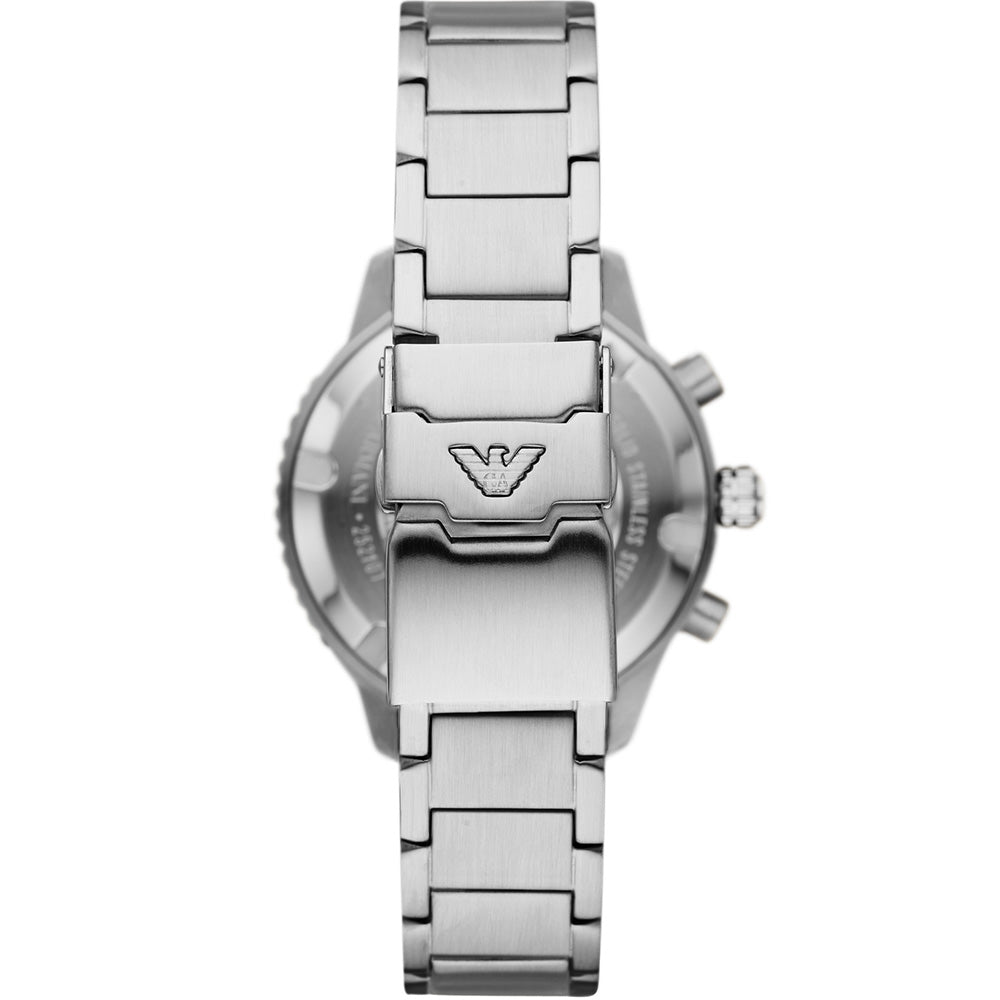 Emporio Armani AR11500 Diver Stainless Steel Mens Watch – Watch Depot
