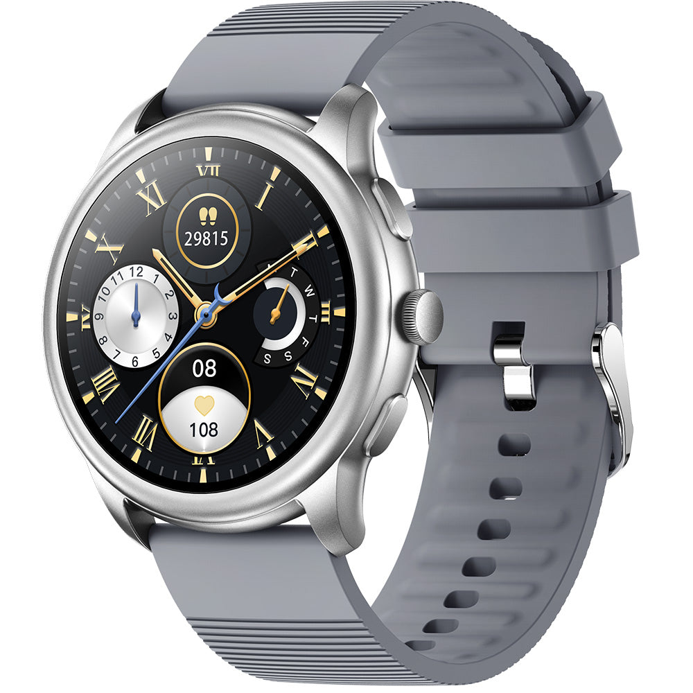 Active Pro Call+ Connect Smart Watch Box Set with 3 Band Options Silve ...