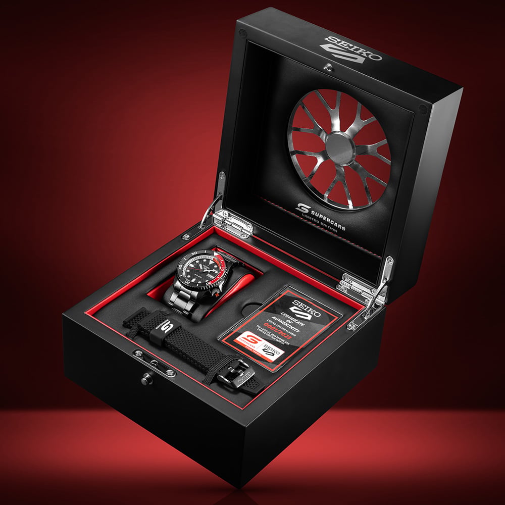 Seiko SRPJ95K Supercars Collaboration Limited Edition – Watch Depot